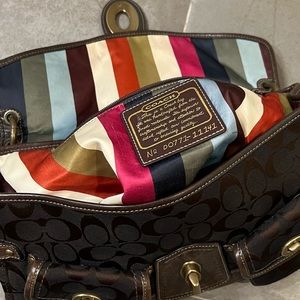 Coach | Bags | Vintage Coach 65th Anniversary Legacy Signature Series ...